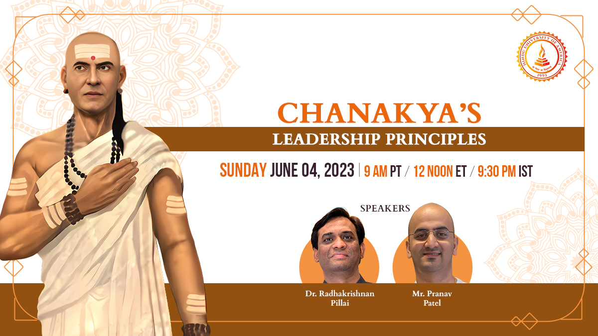 Chanakya's Principles of Leadership confirmation