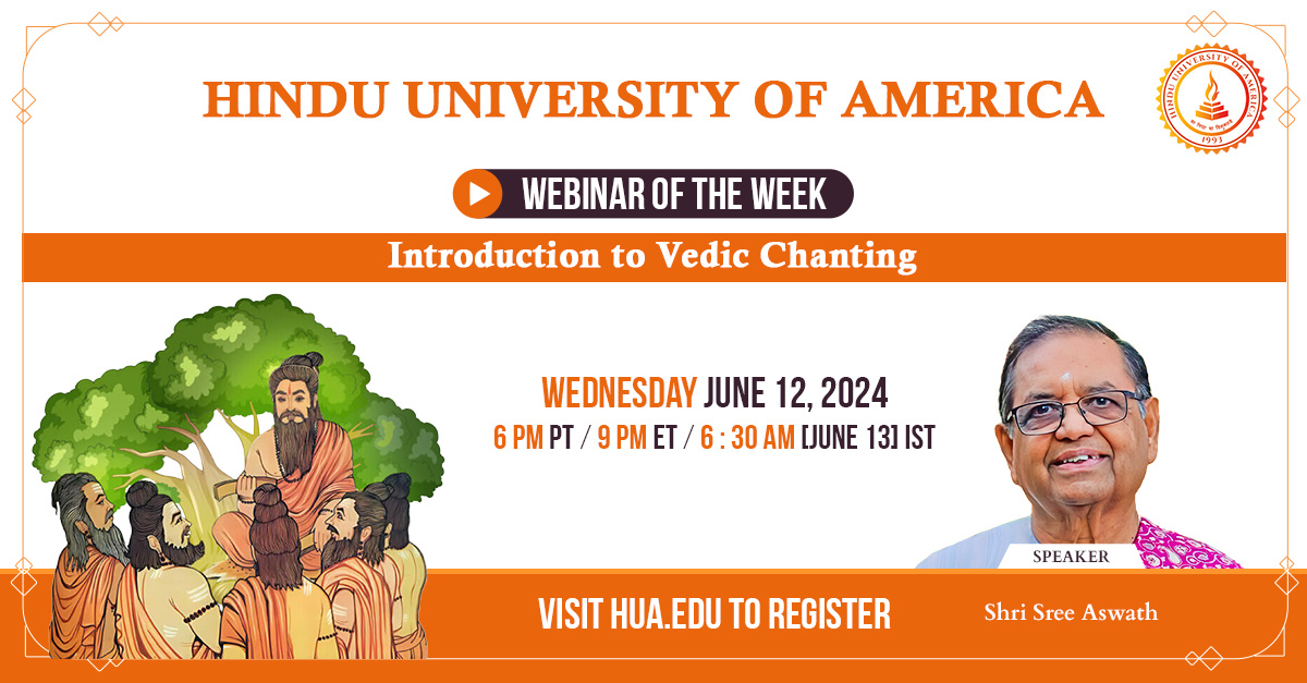 Introduction to Vedic Chanting confirmation